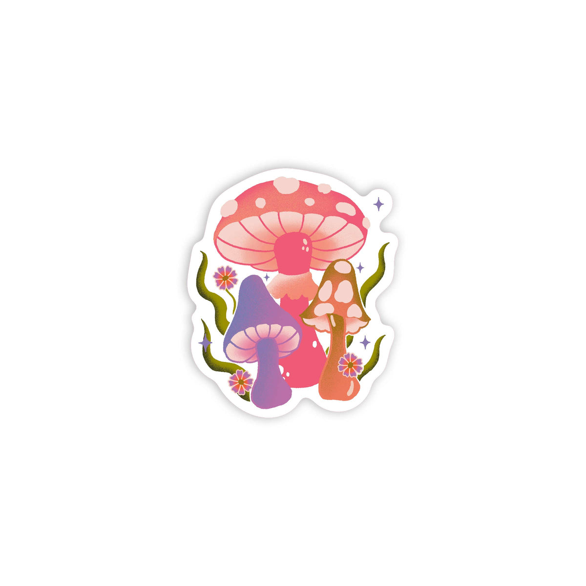 Magic Mushroom Sticker – Roadside Blooms